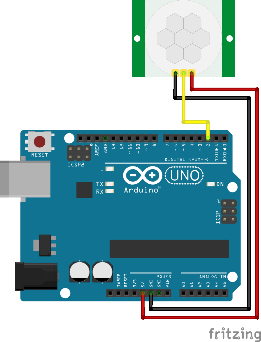 13. Arduino - HC-SR501 Als Bewegungsmelder | SmartHome - Assistant